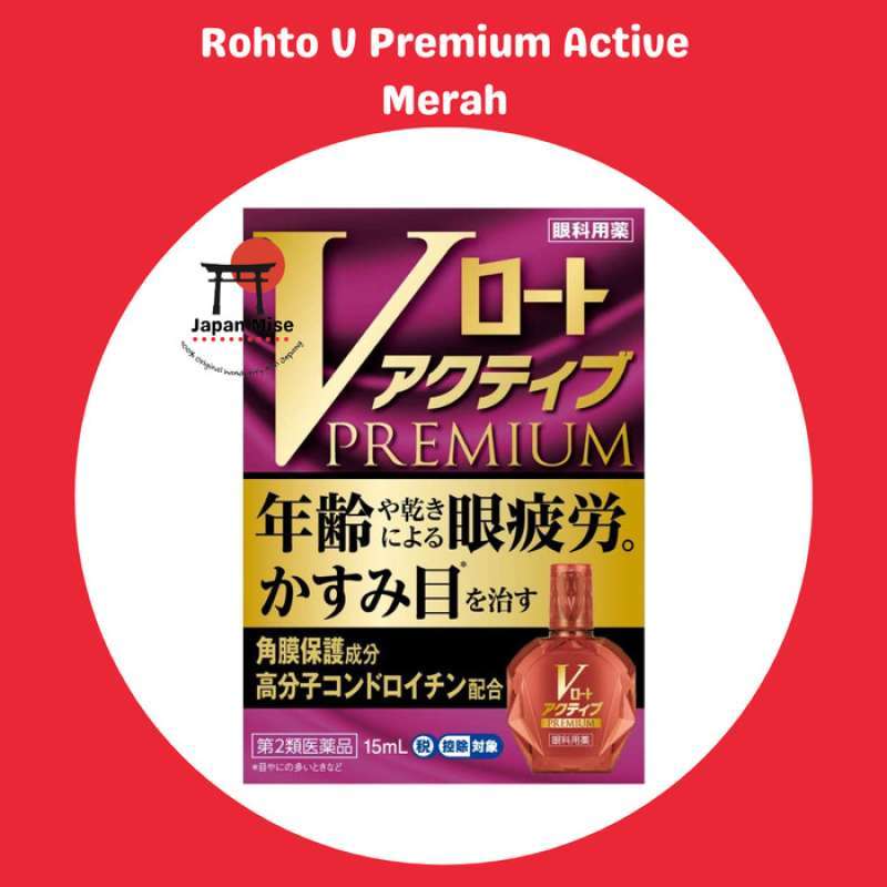 Jual Rohto V Dry Eye Premium Obat Tetes Mata Jepang Di Seller Anes ...