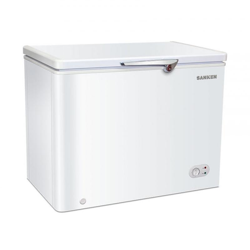 Jual SANKEN SRF 320 WH CHEST FREEZER BOX SRF32OWH LEMARI PEMBEKU 300 ...