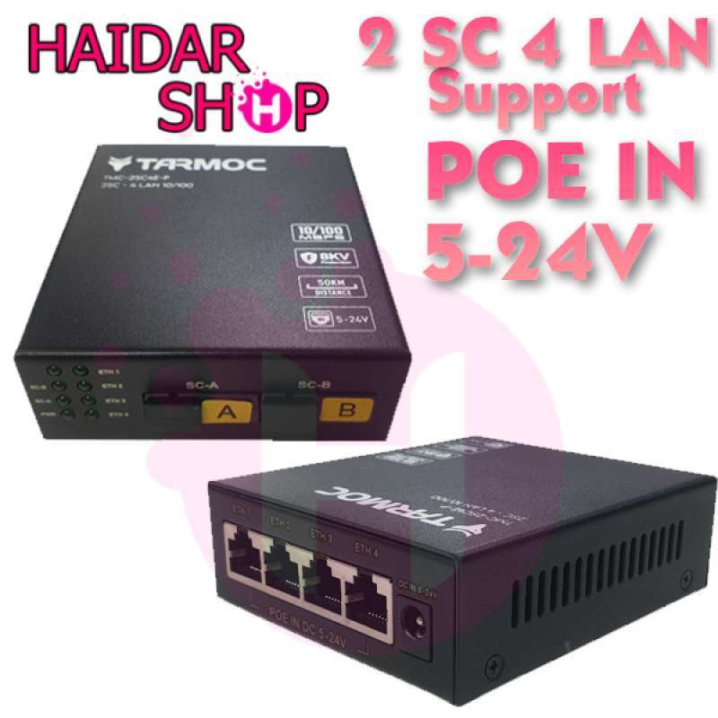 Jual Media Converter Ethernet Fiber Switch 2 Fo 4 Lan 10/100 2 Sc 4 Rj45 Di Seller Paperindo ...