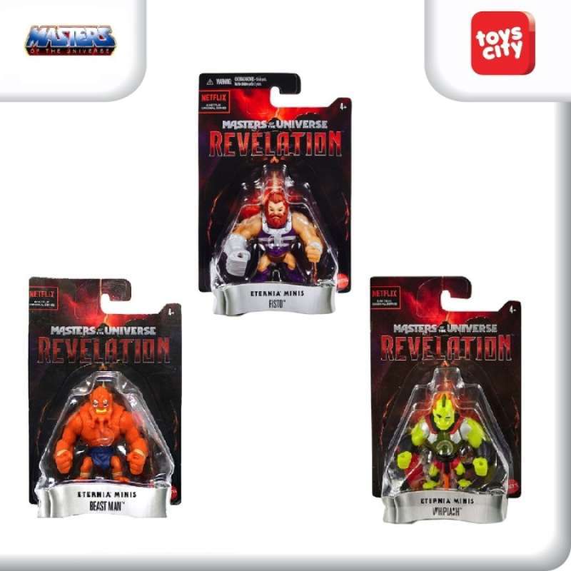 Promo MASTERS OF THE UNIVERSE REVELATION ETERNIA MINIS 2-INCH ACTION ...