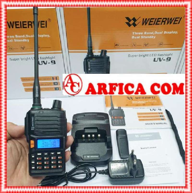 Jual NEW HT WEIERWEI UV 9 UV9 UV-9 HT WEIRWEI UV 9 DUALBAND ORIGINAL di Seller ARFICA COM ...