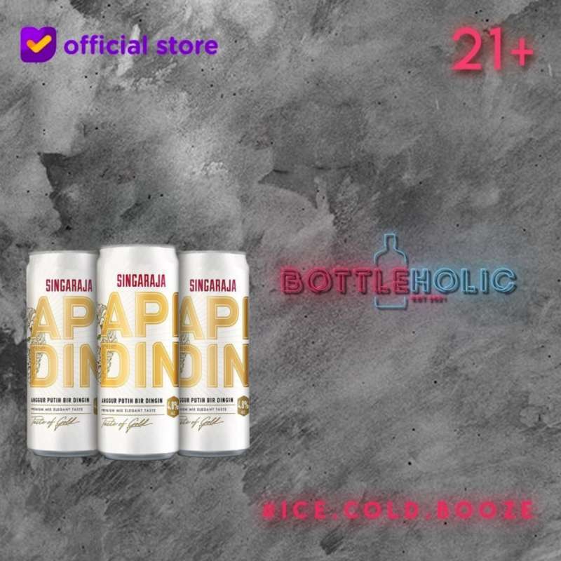 Jual Singaraja Apidin Can 320 Ml (bundling 3 Cans) Di Seller ...