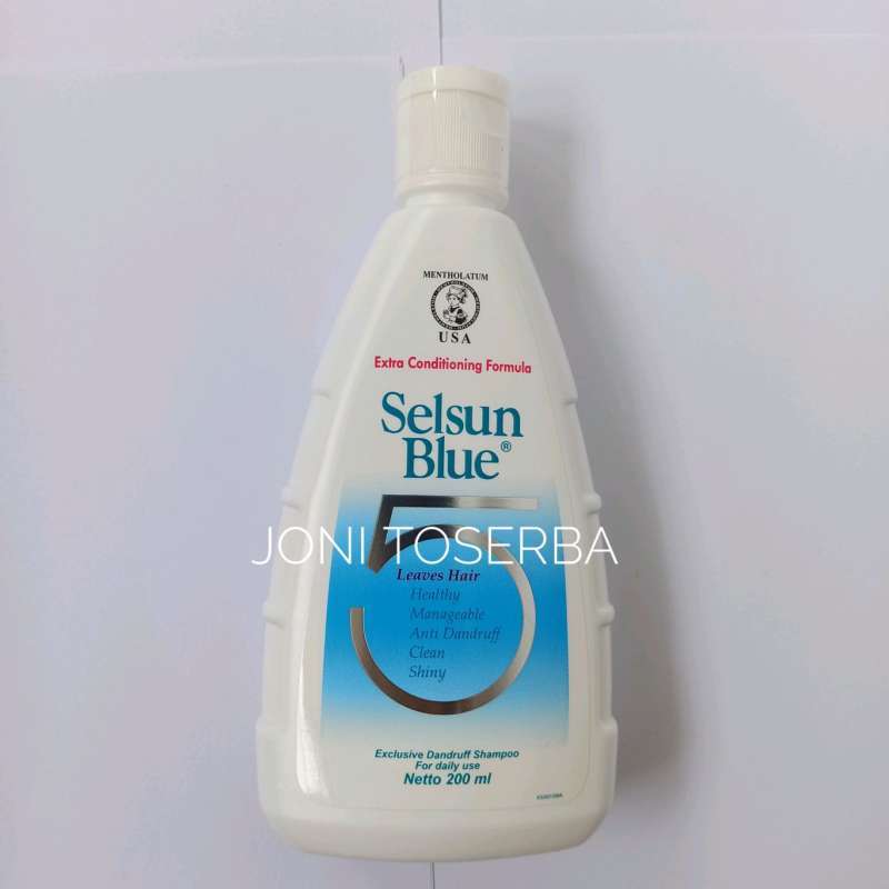 Jual Shampoo Anti Ketombe Selsun Blue 5 200ml Extra Conditioning ...