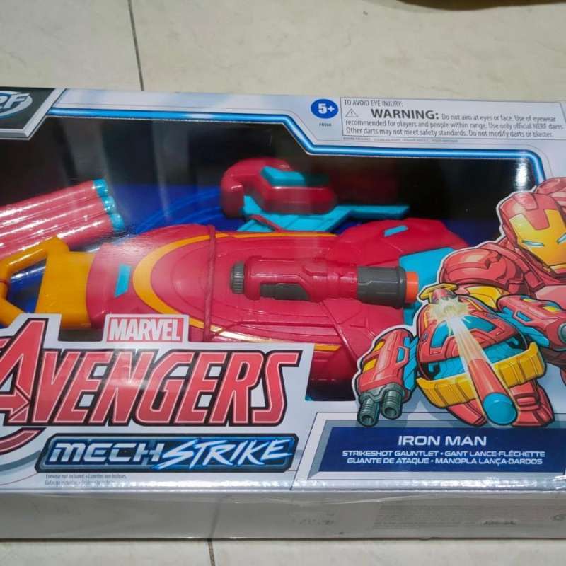 Jual Nerf Marvel Aavengers Mech Strike Iron Man Strikeshot Di Seller ...