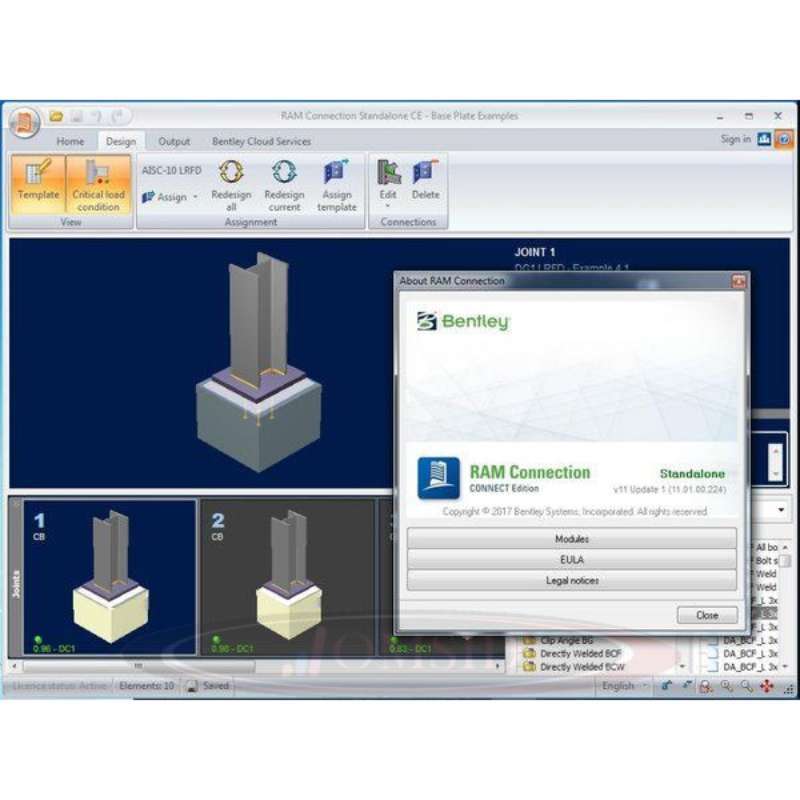 Jual Bentley Ram Connection V8i.11.00.01.208 Connect Edition Di Seller ...