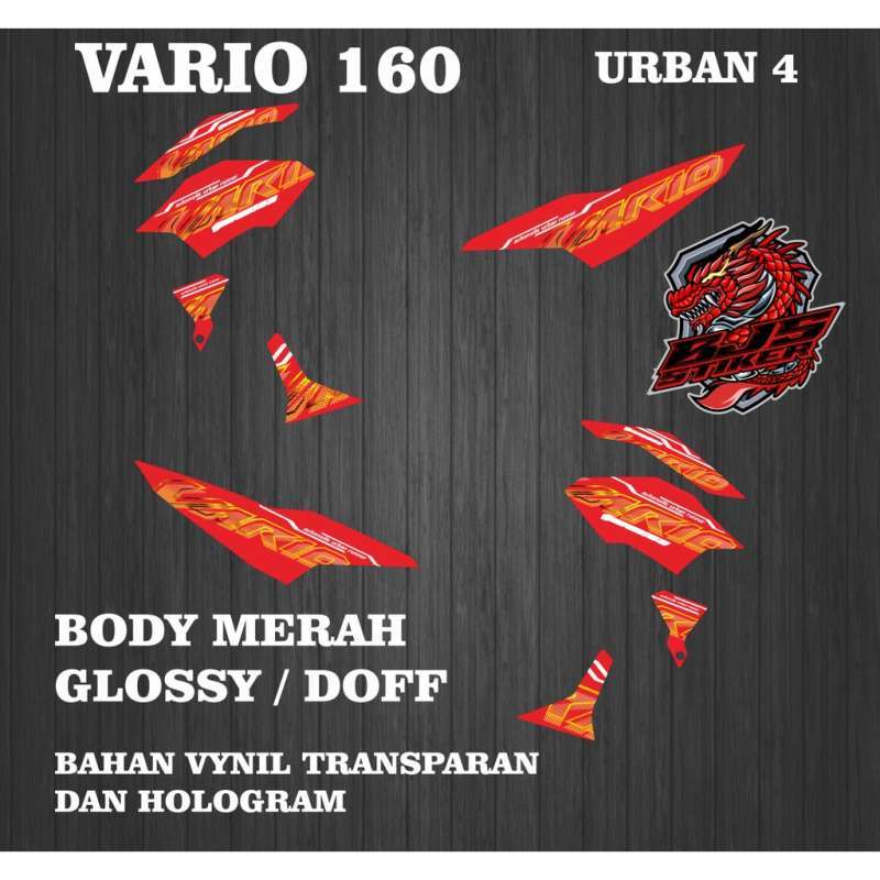 Promo decal stiker striping sticker variasi striping hologram ...