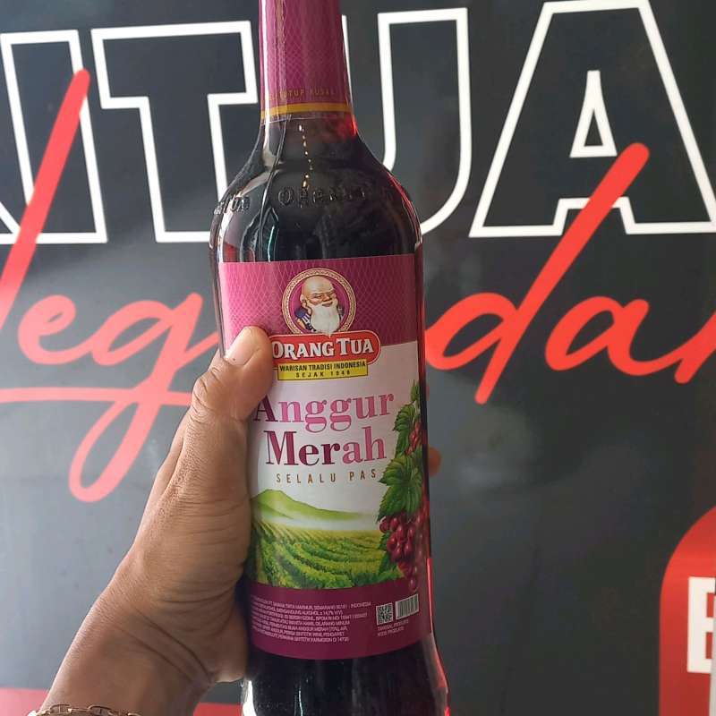 Promo anggur merah original orang tua 620ml Diskon 5% di Seller Lina ...