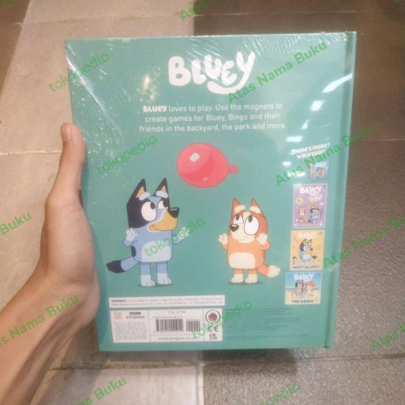 Jual Bluey: Let's Play Outside! : Magnet Book By Bluey Di Seller Bane ...