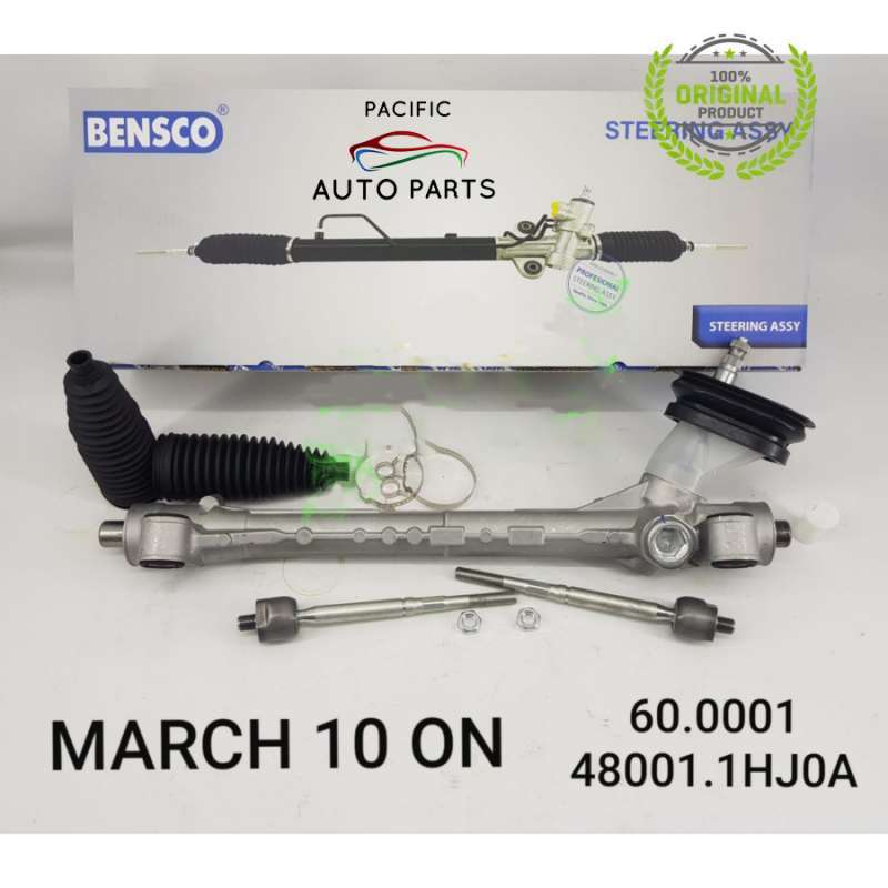 Jual RACK STEERING ASSY RACK STIR NISSAN MARCH 2010-UP ORI BENSCO ...