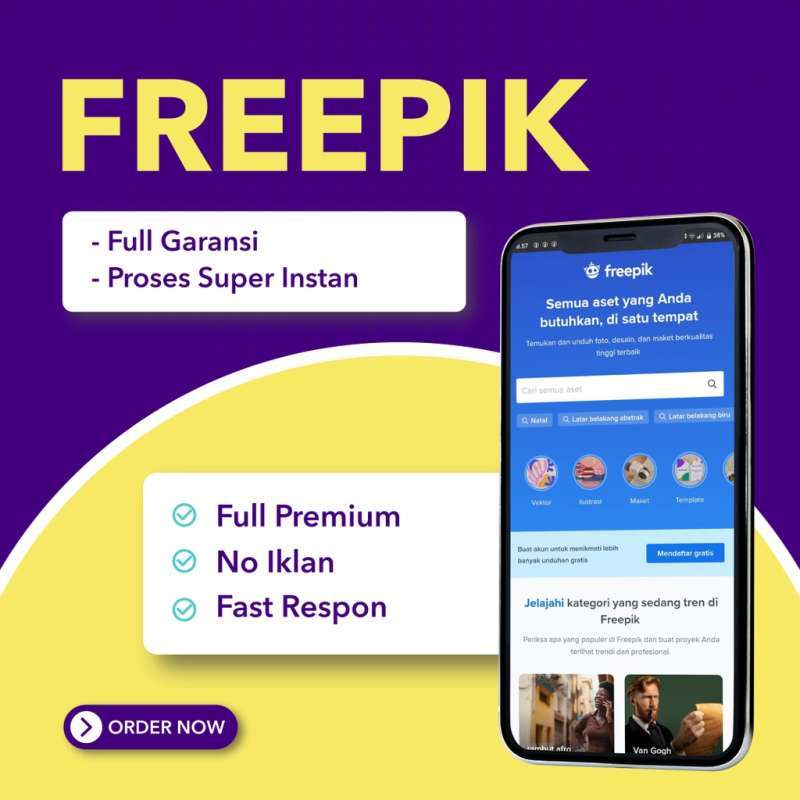 Promo langganan freepik 1 bulan premium legall | lisensipremium freepik ...