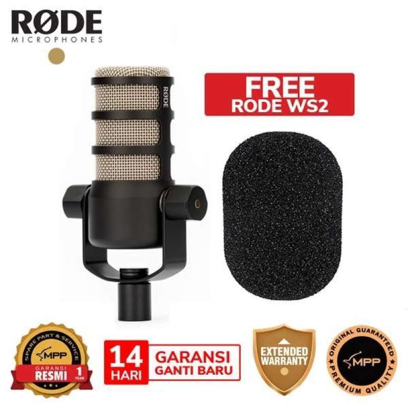 Jual Rode Microphone PodMic free WS2 di Seller Oracle - | Blibli