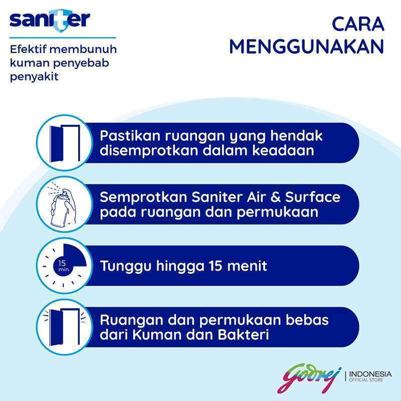 Jual Saniter Air & Surface Sanitizer Spray Aerosol Penyemprot ...