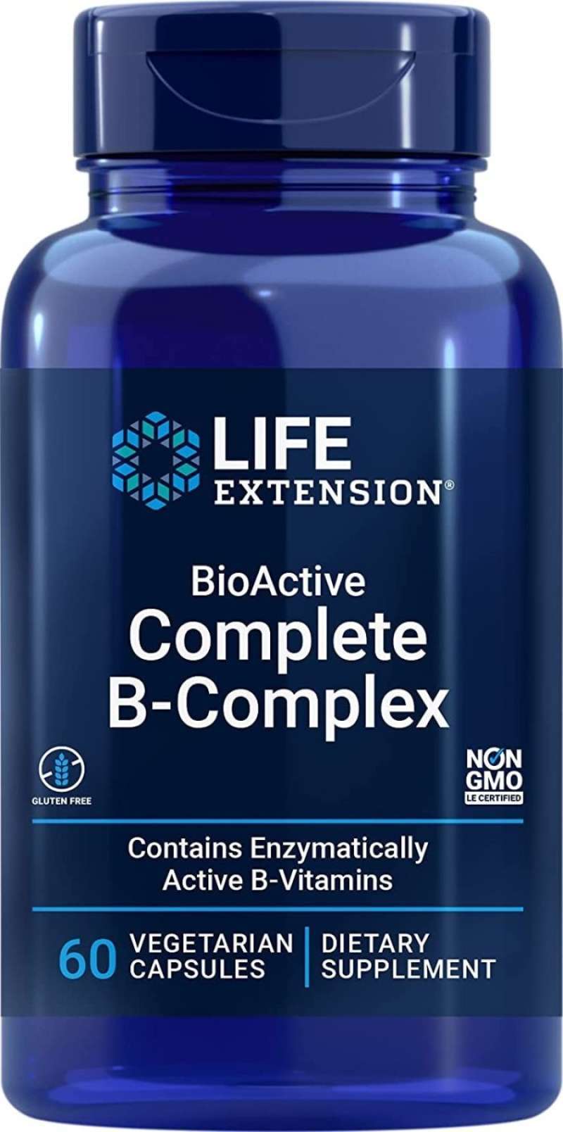 Jual Life Extension Bioactive Complete B-complex 60 Vegetarian Capsules ...