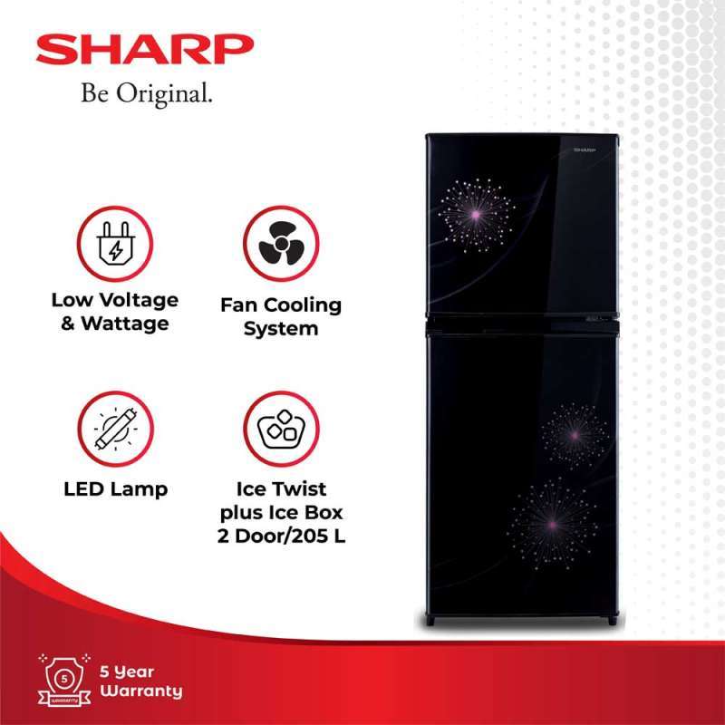 Jual KULKAS SHARP 2 PINTU SJ-237 // GARANSI RESMI 5TAHUN - Belum Ongkir ...