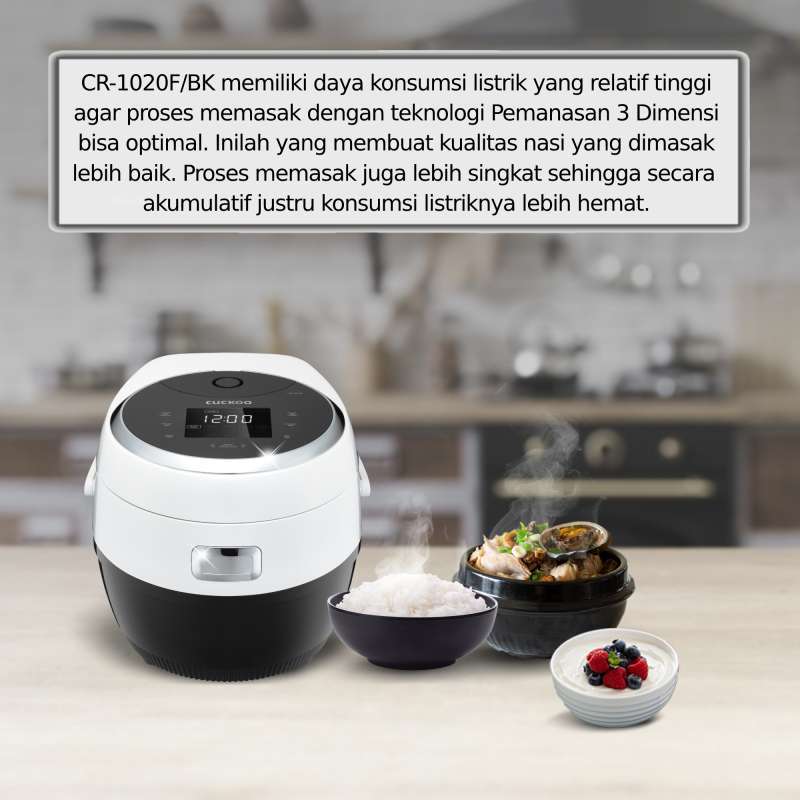 Promo Cuckoo Digital Rice Cooker 1.8 L Cr-1020f/bk Magic Com Penanak ...