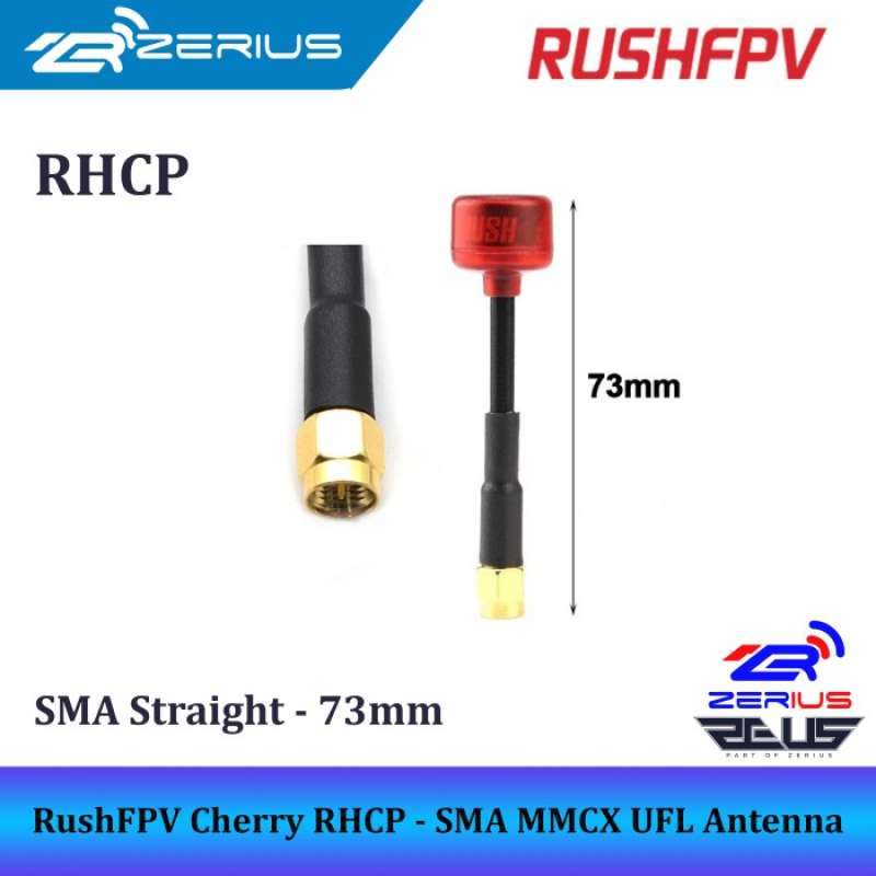 Promo RushFPV Cherry Antenna 5.8GHz RHCP UFL SMA MMCX RPSMA Analog Antenna Diskon 33% di Seller ...