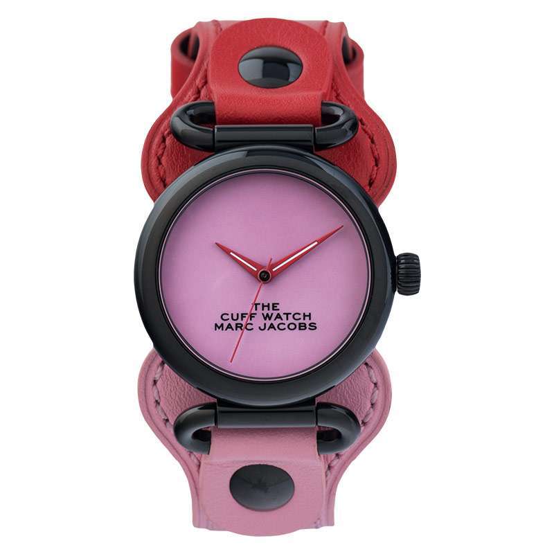 Jual Marc Jacobs The Cuff Watch MJ0120184726 Ladies Purple Dial Dual ...