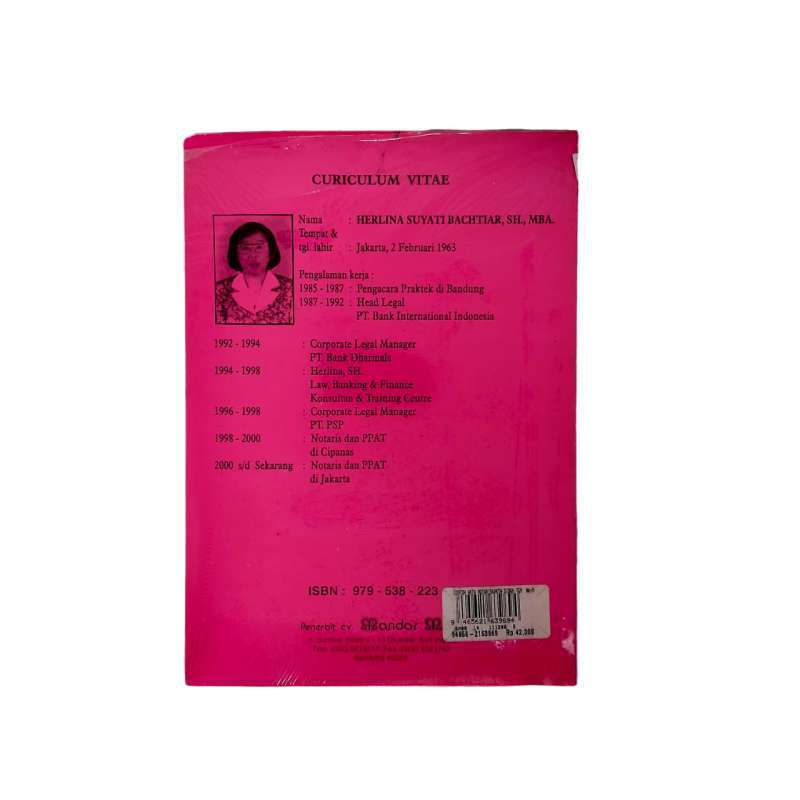 Jual Buku Serial Contoh Akta Notaris Dan Akta Di Bawah Tangan Buku V ...