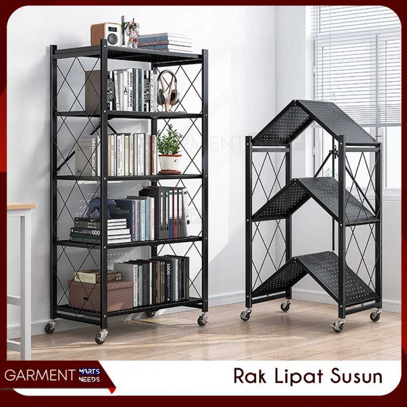 Promo Rak Dapur Lipat Besi 3 Susun Tanpa Instalasi Kitchen Rack ...