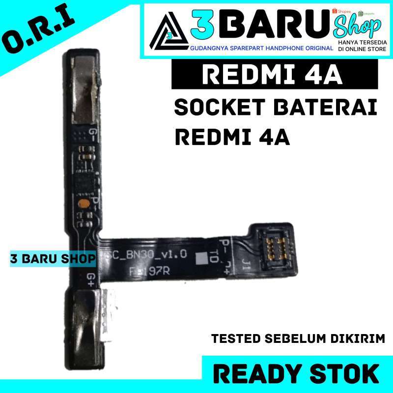 Jual Socket Baterai Redmi 4a Socket Baterai Handphone / Hp Di Seller ...