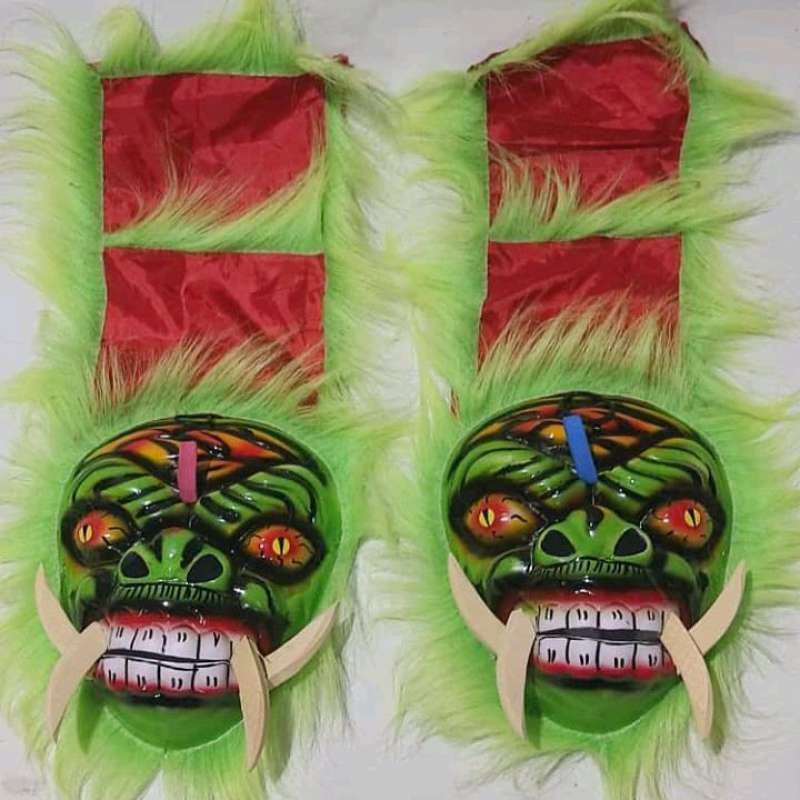 Jual topeng gedruk rimba topeng mainan tradisional anak di Seller ...