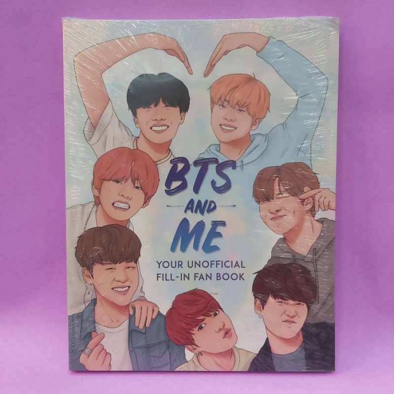 Jual Buku Import Bts And Me : Your Unofficial Fill In Fan Book Di ...