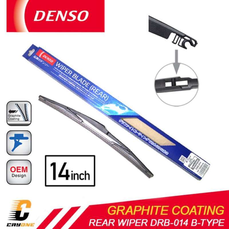 Jual DENSO Rear Wiper Blade (Wiper Belakang) DRB-014 B-Type 350mm 14 ...