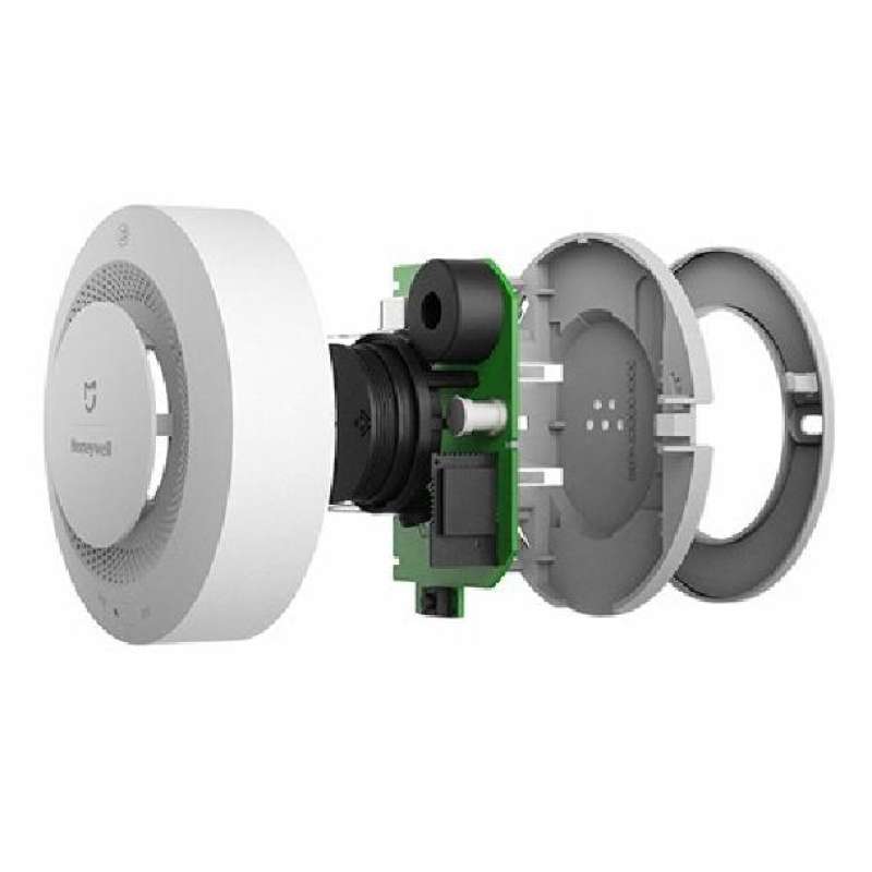 Jual Smart Fire Alarm Smoke Detector Alat Deteksi Asap Warna Putih Di ...