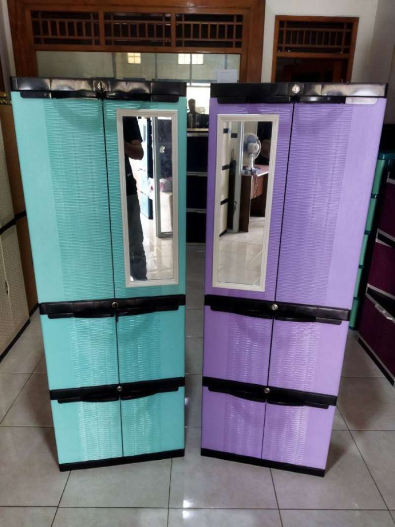 Jual Lemari Plastik Serbaguna Mizu Mini Mix Susun 4 Di Seller Omnia ...
