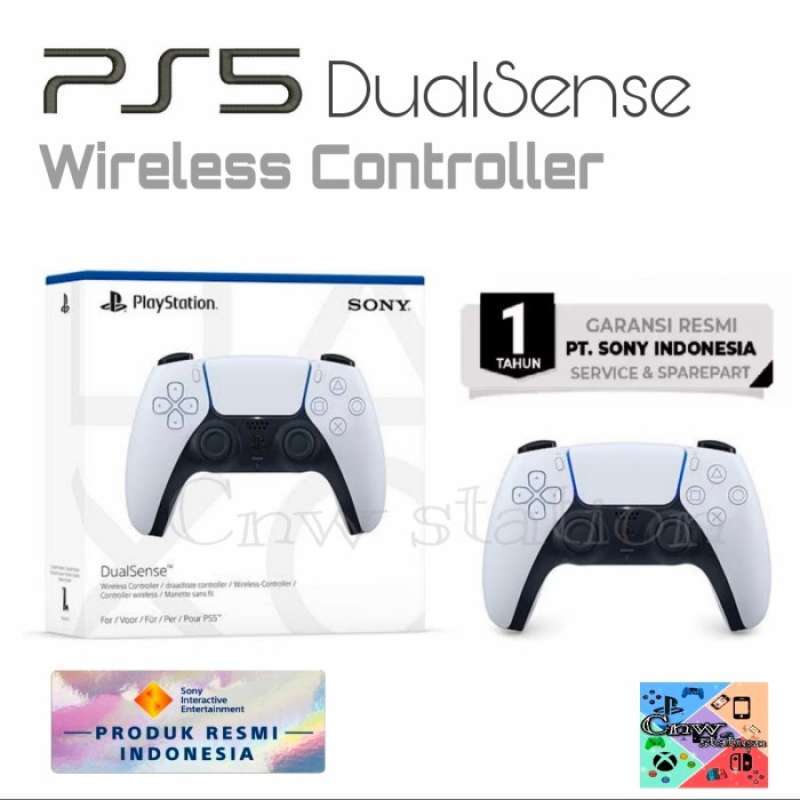 Promo Dualsense Wireless Controller White Light Ps5 Diskon 17% di ...