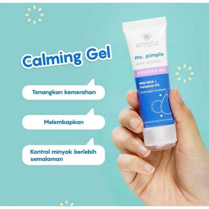 Jual Emina Ms. Pimple Acne Solution Calming Gel 20ml di Seller ...