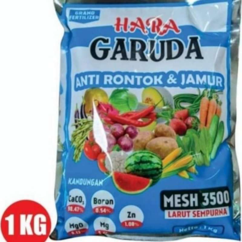 Jual Pupuk tanaman anti rontok dan jamur Hara Garuda kemasan 1kg di ...