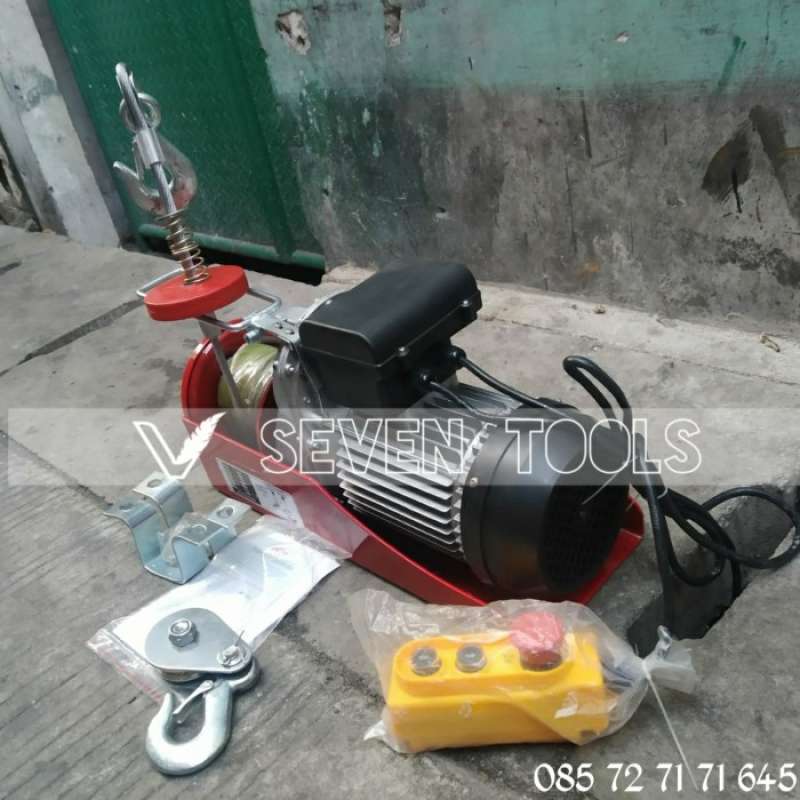 Jual Hoist Mini Katrol Electrick Nagasaki 800 Kg X 12 Meter Katrol ...