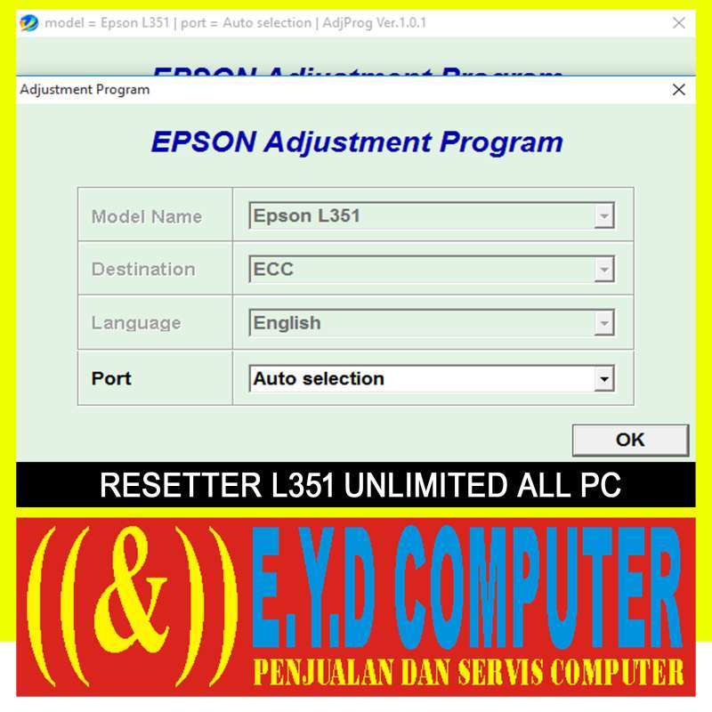 Jual Epson L351 Ressetter Printer Software (unlimited/all Pc/full Versi) Di Seller Toko Eyd ...