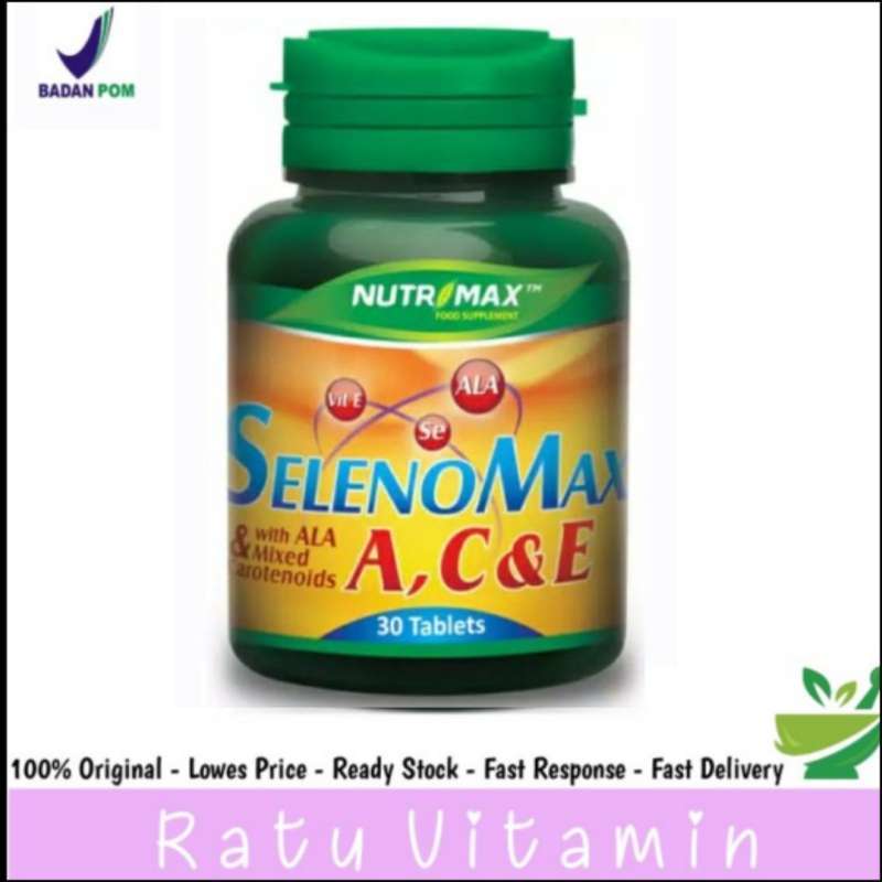 Jual Nutrimax Selenomax A,C & E Multivitamin [30 Tablet] di Seller ...