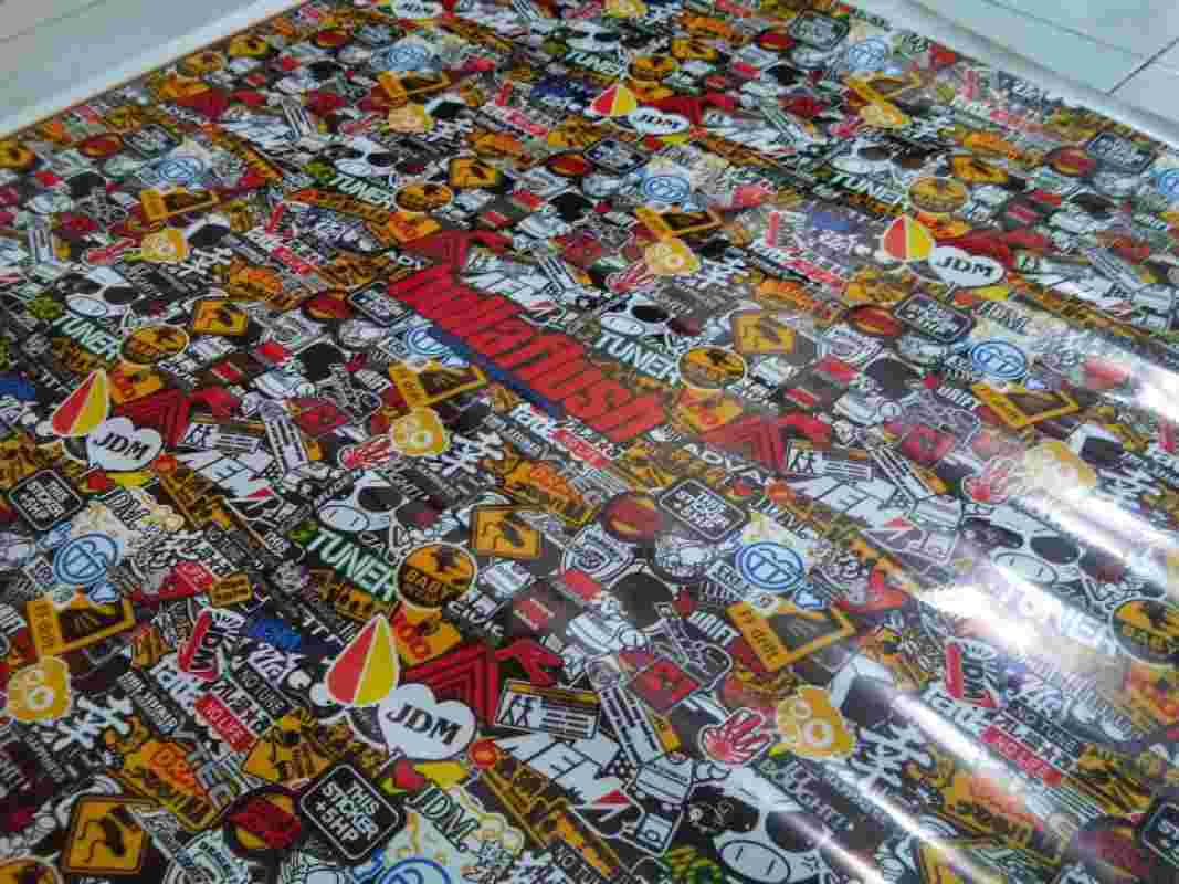Hellaflush Sticker Bomb