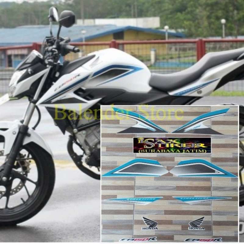 Promo striping original Honda cb150r putih tahun 2015 2016 Diskon 23% ...