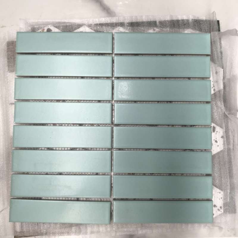 Jual Mosaic Tile Keramik Persegi Panjang / Mozaik Lantai Dinding Dapur ...