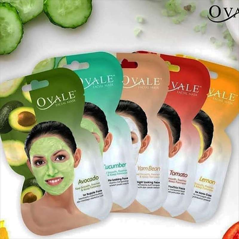 Jual Ovale Facial Mask Sachet - Yam Bean Di Seller Mulia Olshop ...