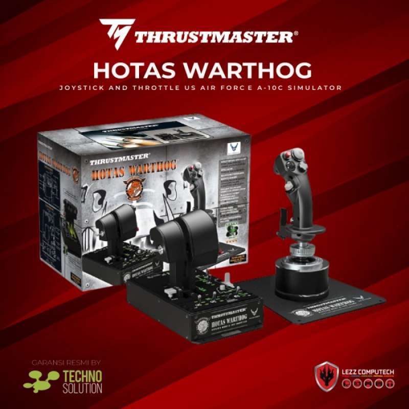 Promo THRUSTMASTER HOTAS WARTHOG | Joystick & Throttle Diskon 23% di Seller Exodia - Halim ...