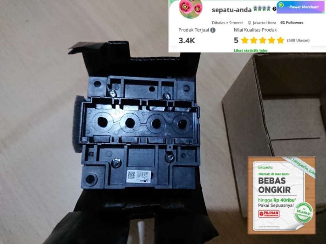 Jual Print Head Epson L110 L120 L210 L220 L300 L310 L350 L355 L360 L365 New Di Seller Sn Market ...