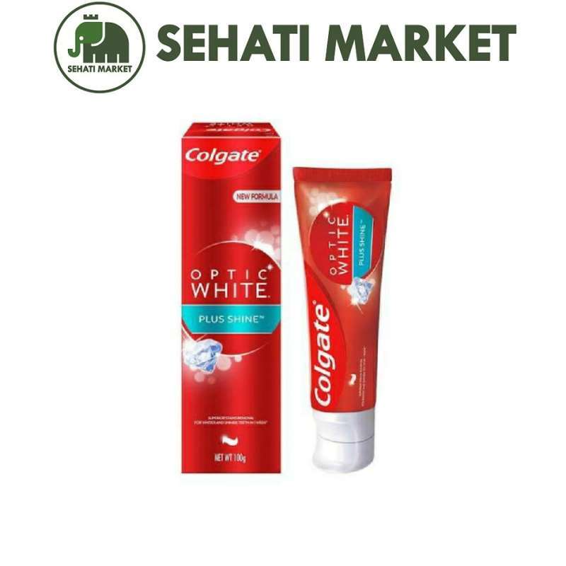 Jual Colgate Toothpaste Odol Optic White Plus Shine 100g Di Seller ...