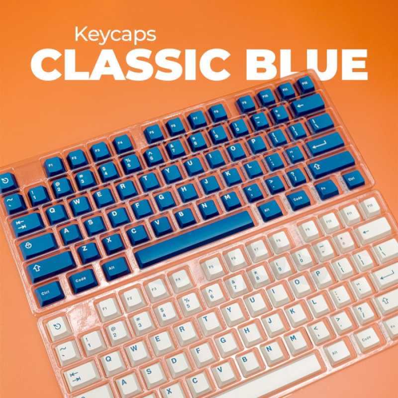 Promo Classic Blue Doubleshot PBT Keycaps Diskon 23% di Seller Exodia ...