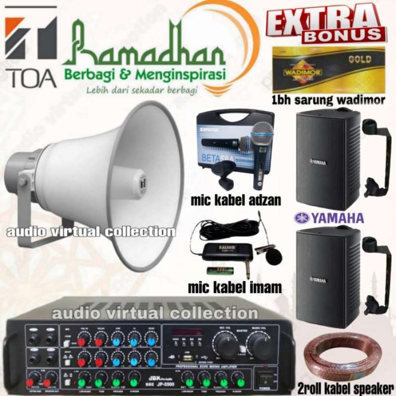 Jual Paket Sound System Toa Masjid / Musholla ( Best Iv ) Di Seller Gamma Store - Kalibata, Kota ...