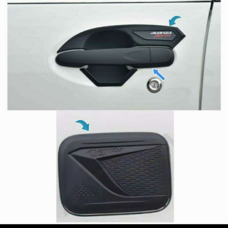 Promo Paket Outer Handle Tank Cover All New Avanza 2012-2021 Hitam Doff ...