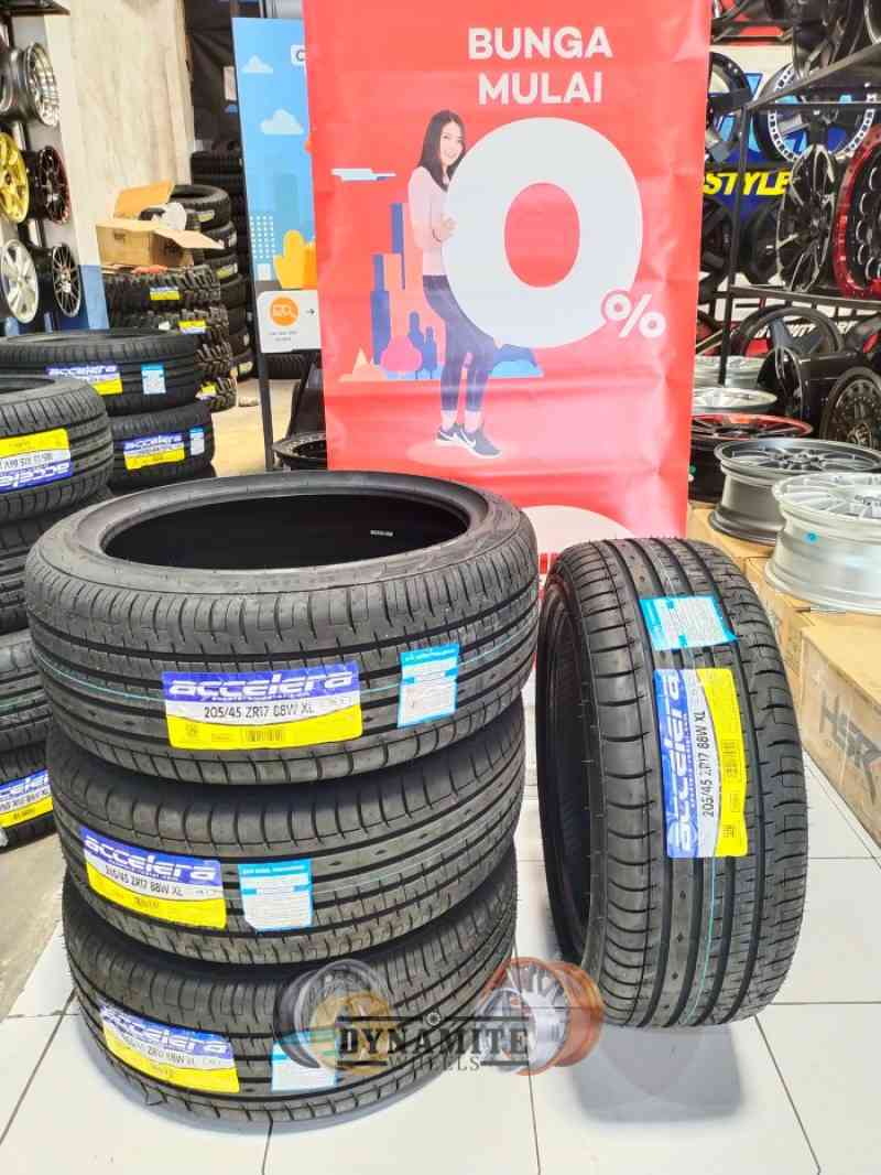 Promo jual ban mobil swift,mirage ring 17 205 45 accelera phi Diskon 23 ...