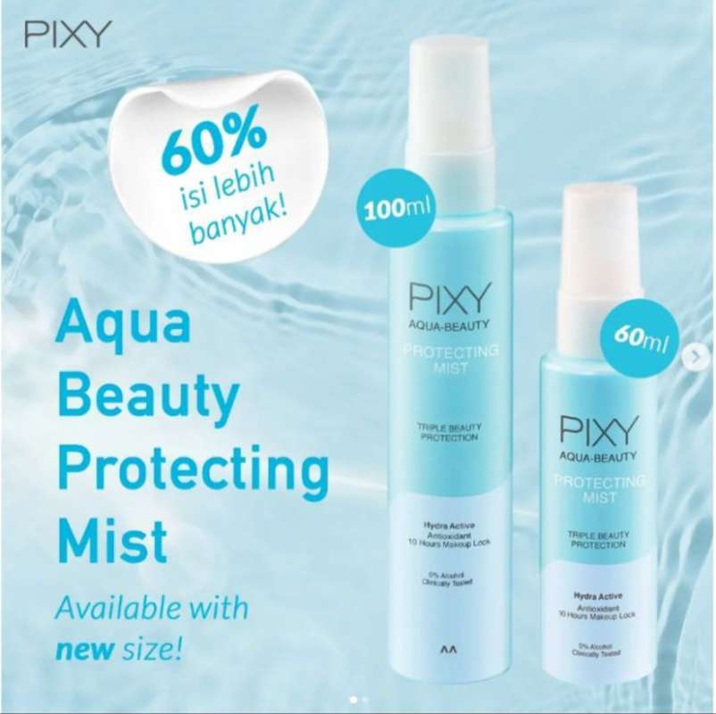 Jual PIXY AQUA BEAUTY PROTECTING MIST 100 ML FACE MIST SPRAY di Seller ...