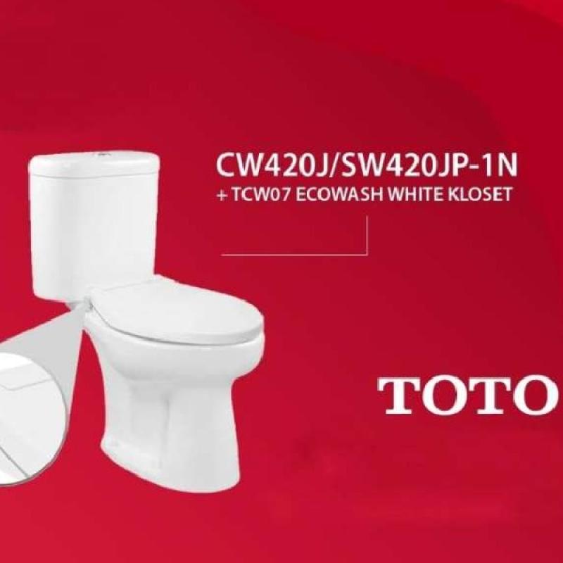 Jual Toto Cw420j/sw420jp 1n Tcw07 Eco Washer White Closet Di Seller ...