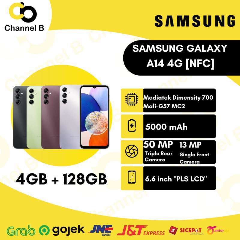 Jual Samsung Galaxy A14 4G [ 4GB / 128GB ] Smartphone - Garansi Resmi ...
