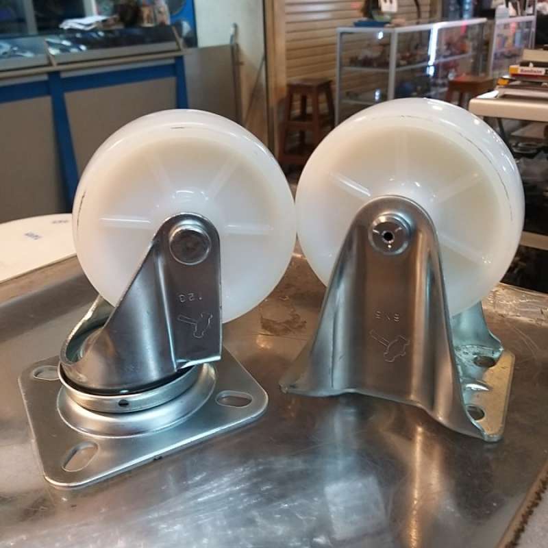 Promo Roda Troli / Trolley / Troly / Kastor Nilon Hammer 4 Hidup / Mati ...